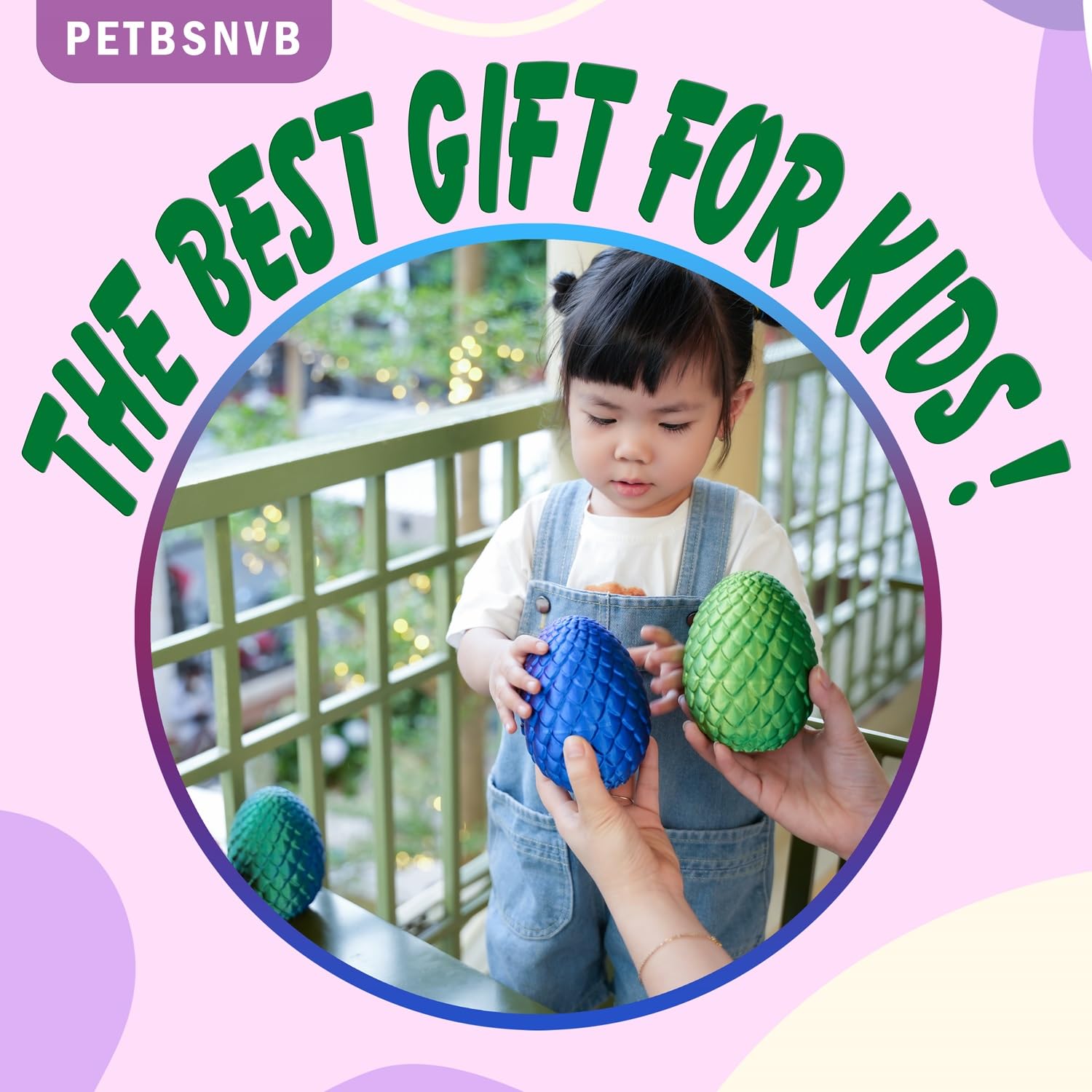 Snapklik.com : PETBSNVB 12" 3D Printed Dragon In Easter Eggs, Easter ...