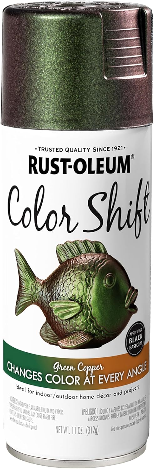 Rust-Oleum 372478 Specialty Color Shift Spray Paint, 11 oz, Green ...