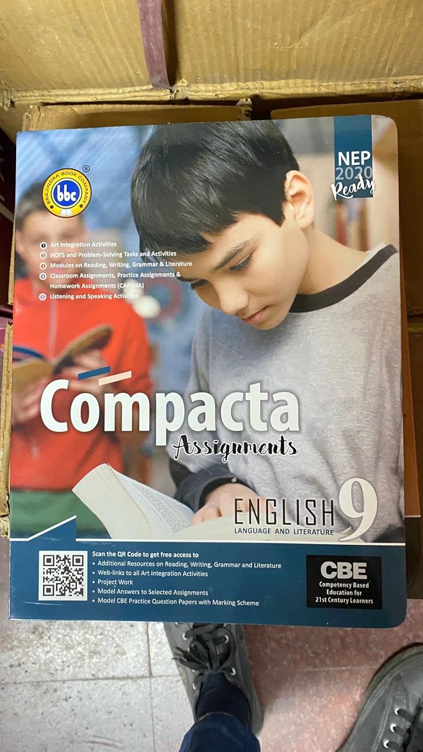 BBC BOOK ENGLISH COMPACTA FOR Assignments Book 9th Class (2023-24) NEW ...