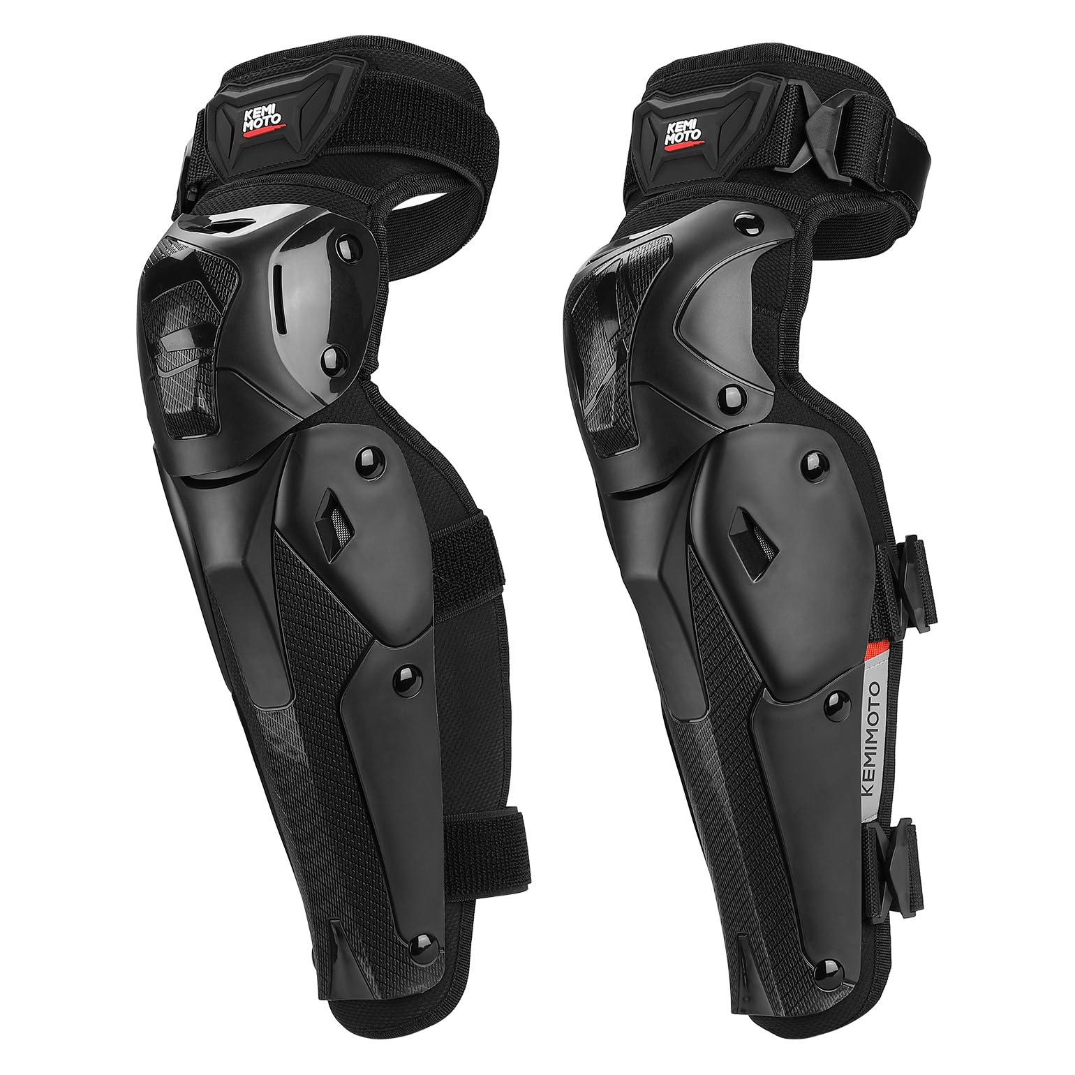 KEMIMOTO CE Level 2 Adjustable Riding Knee Guards & Shin Guard & Elbow ...