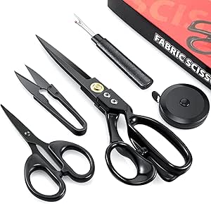 Amazon.com: 9 Inch Fabric Scissors Tailor Sewing Shears for Fabric ...