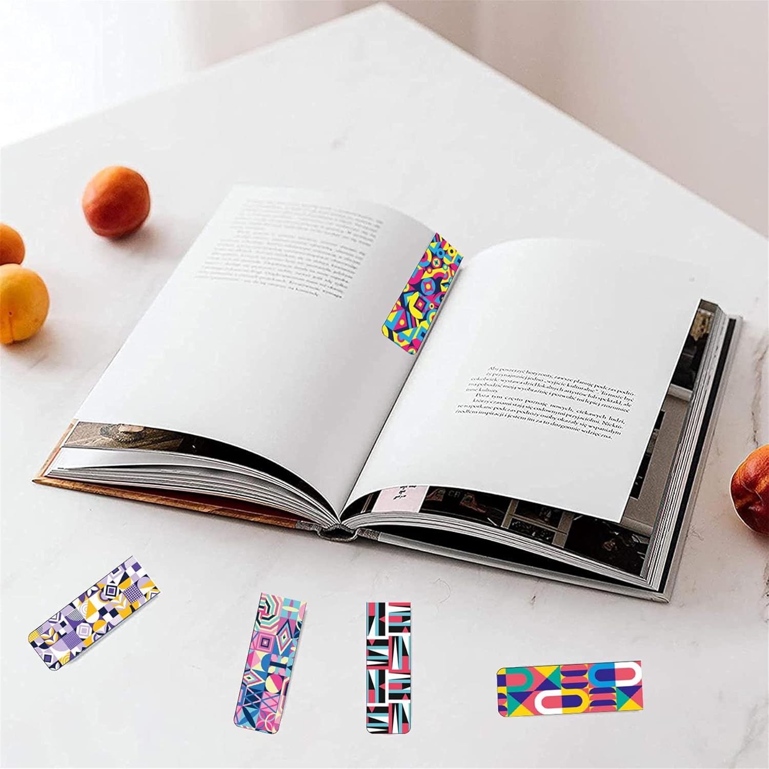 Magnetic Bookmarks, Pack of 30 Magnetic Bookmarks, Colourful Magnetic ...