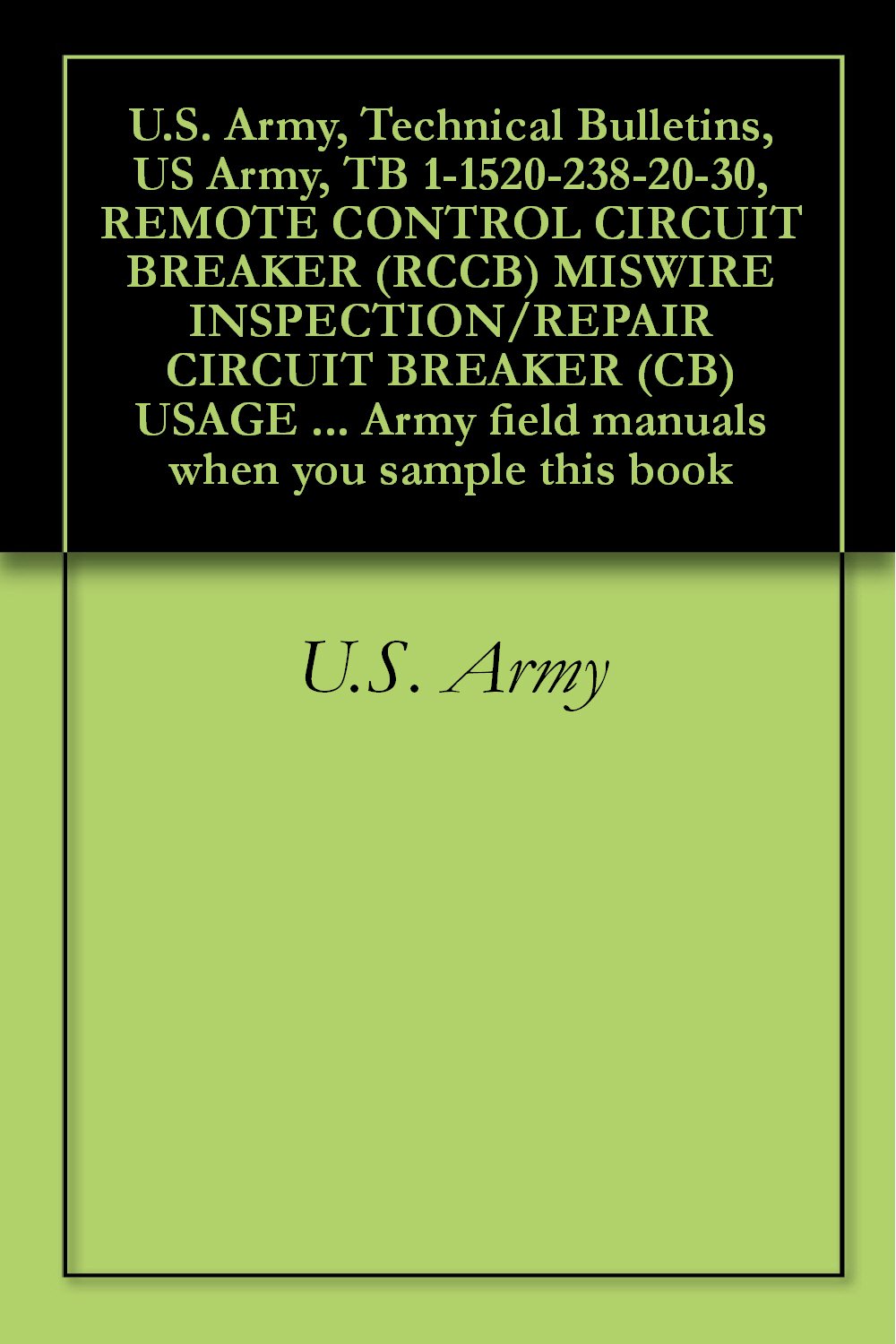 Amazon.co.jp: U.S. Army, Technical Bulletins, US Army, TB 1-1520-238-20 ...