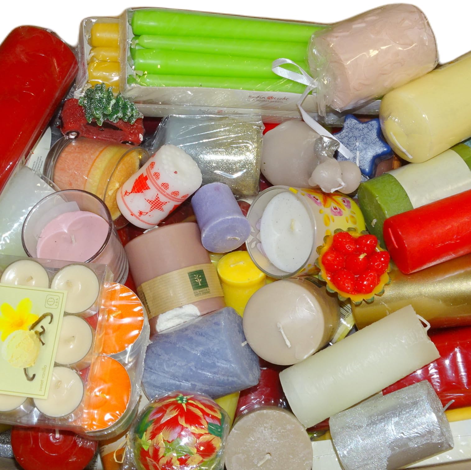 Amazon.de: 10 kg Witap Kerzen 2. Wahl Stumpenkerzen Dekokerzen ...