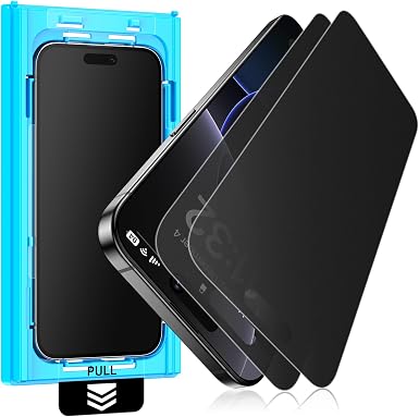 Amazon.com: Mothca 2 Pack Matte Privacy Screen Protector for iPhone 17 ...