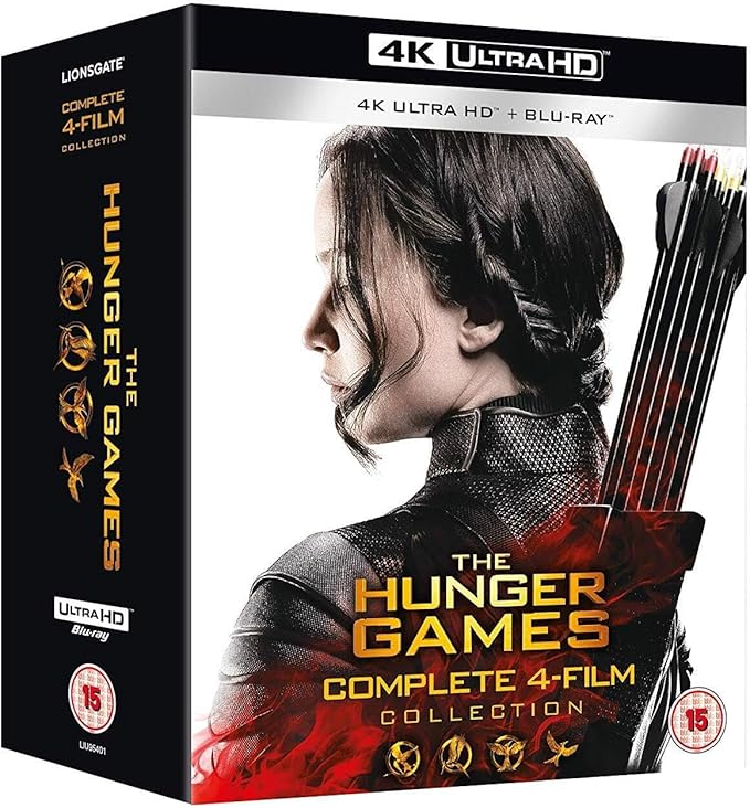 The Hunger Games Complete Collection 1-4 [4K UHD] [2018] [Blu-ray ...