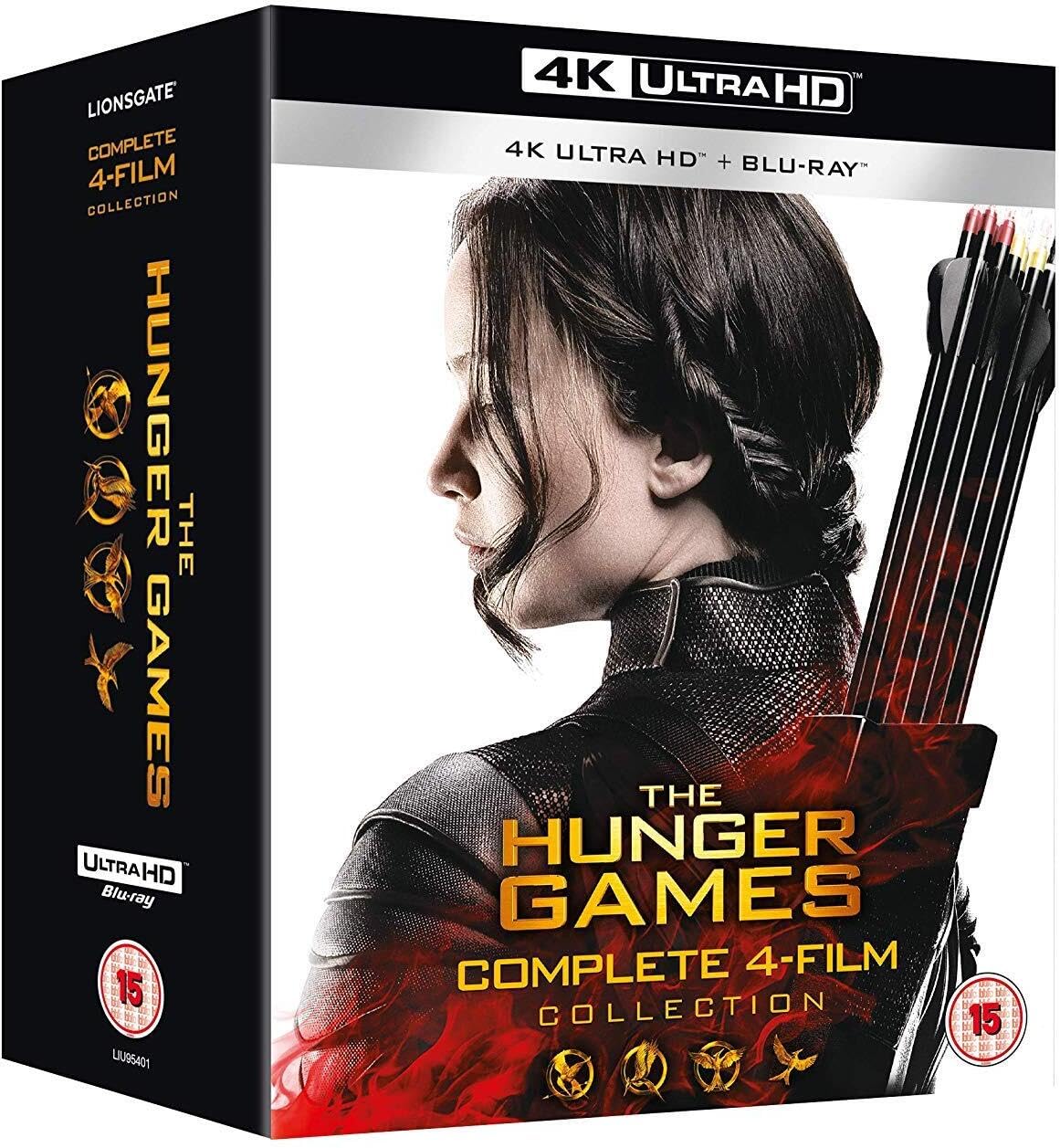 Amazon.com: The Hunger Games (Complete 1-4) - All-Region UHD [4K UHD ...