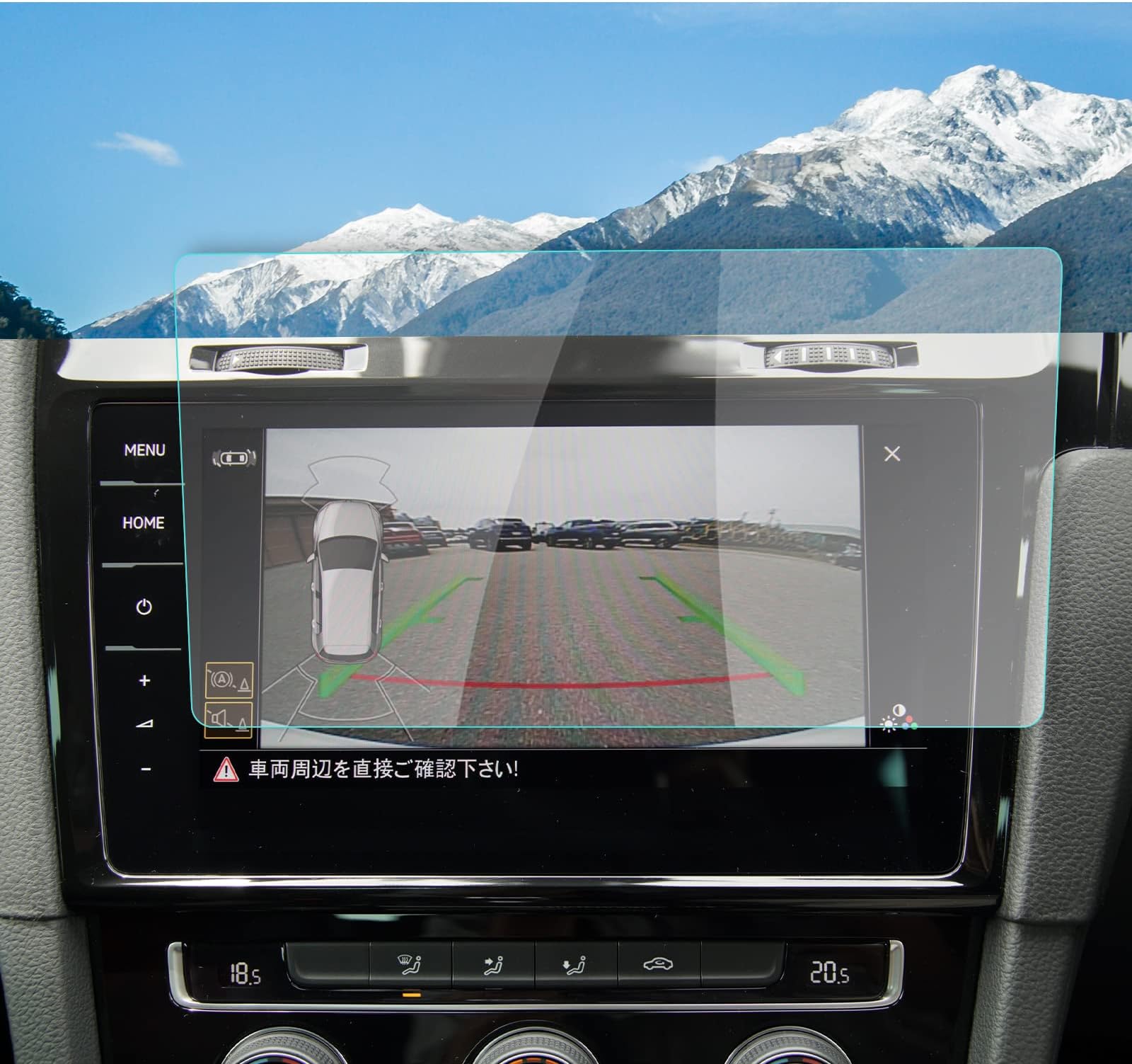 Amazon | core OBJ LCD Screen Protector VW Golf8 Discover Pro & Audi A3 8Y アンチグレアフィルム CO-VSP-103 ...