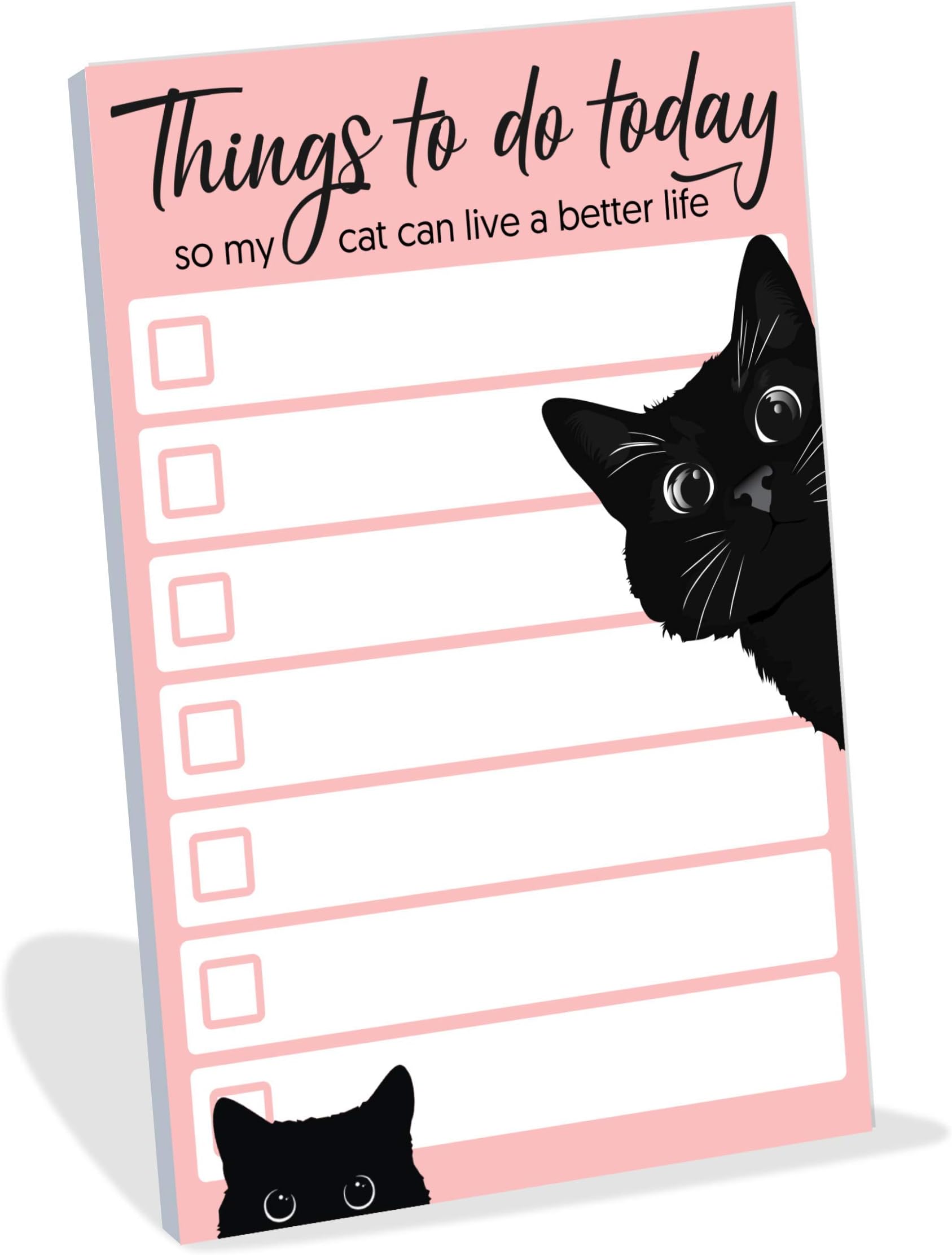 Amazon.com : 300 Sheets Cat Note Pads to Do List Notepad Funny Cat ...
