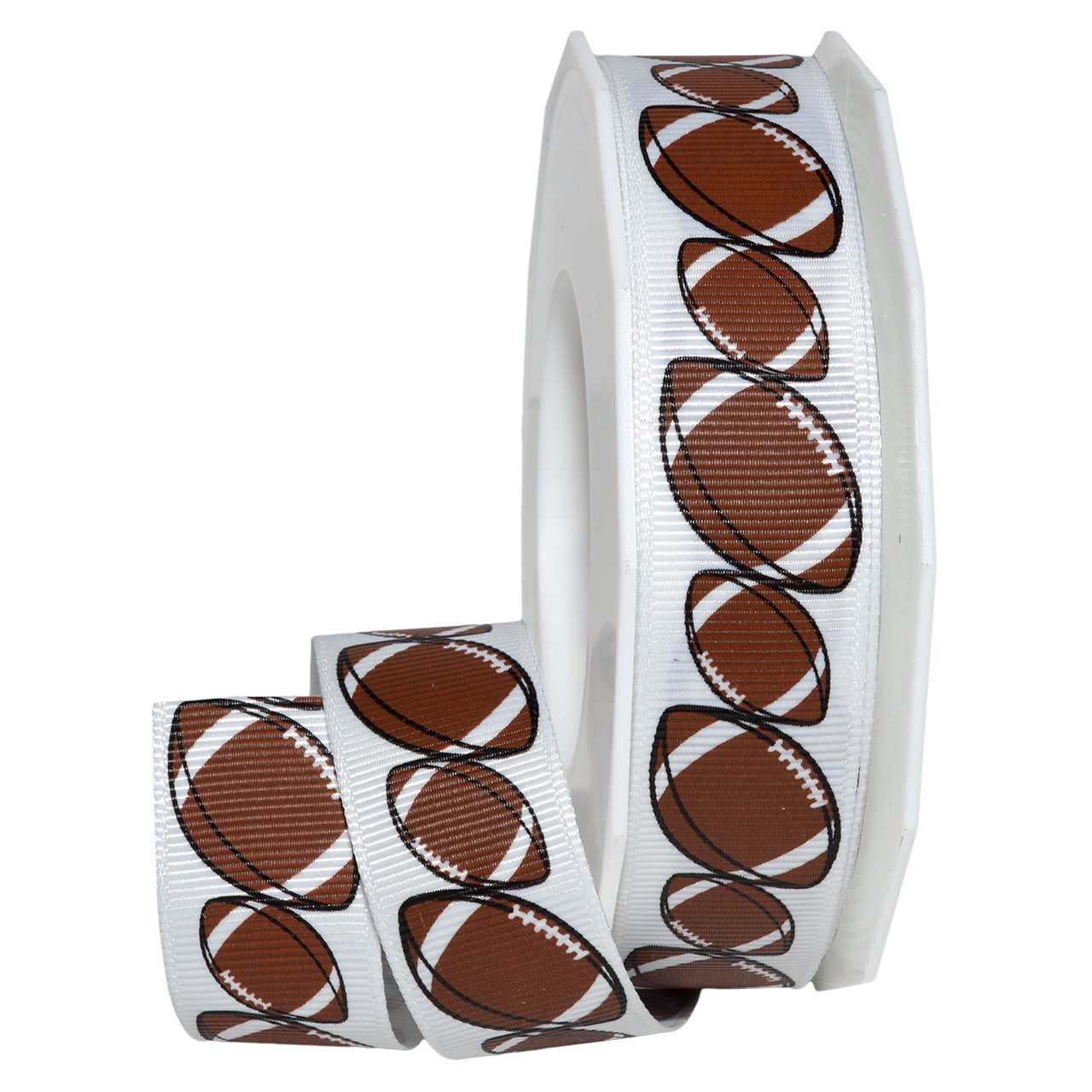 Amazon.com: Morex Ribbon 4202 Football Ribbon, Brown, 7/8" x 20 yd
