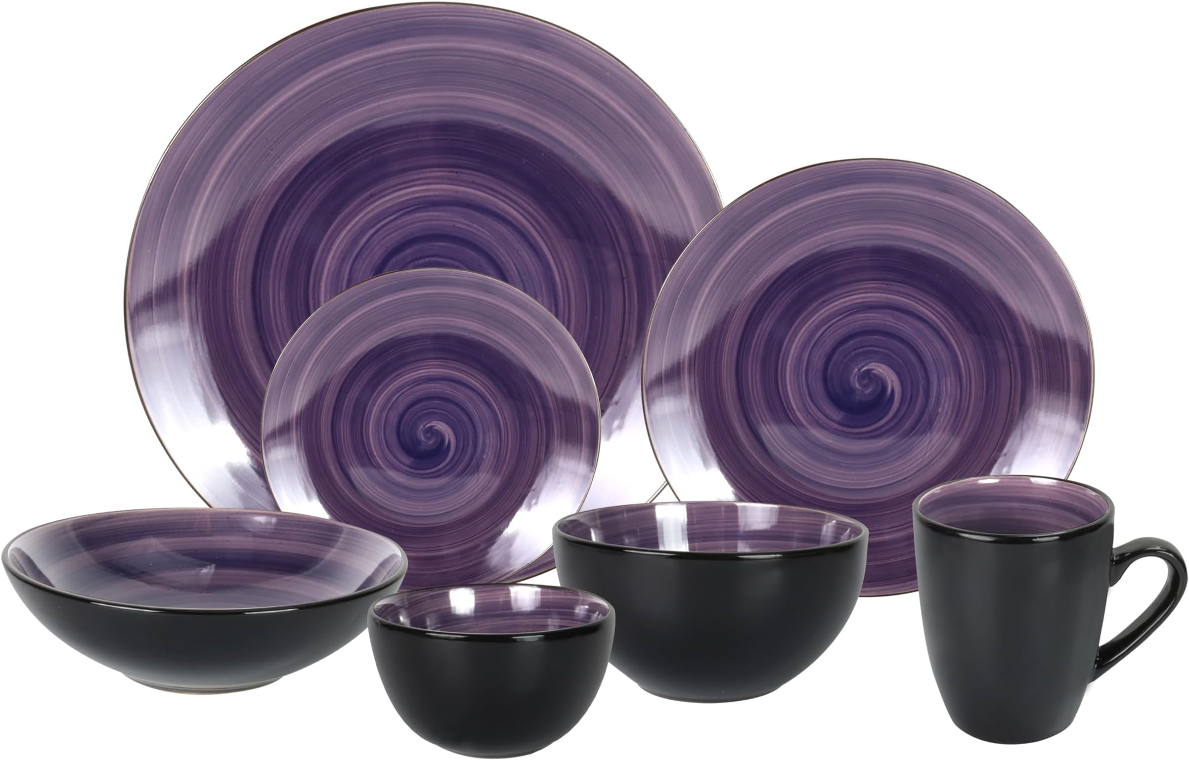 Amazon.com | Rachael Ray Cucina Dinnerware 16-Piece Stoneware ...
