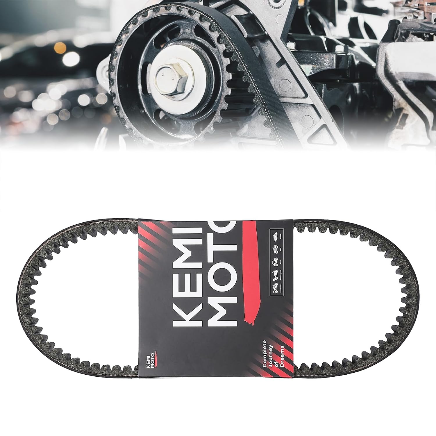 Amazon.com: kemimoto Golf Cart Drive Belt Compatible with Club Car ...