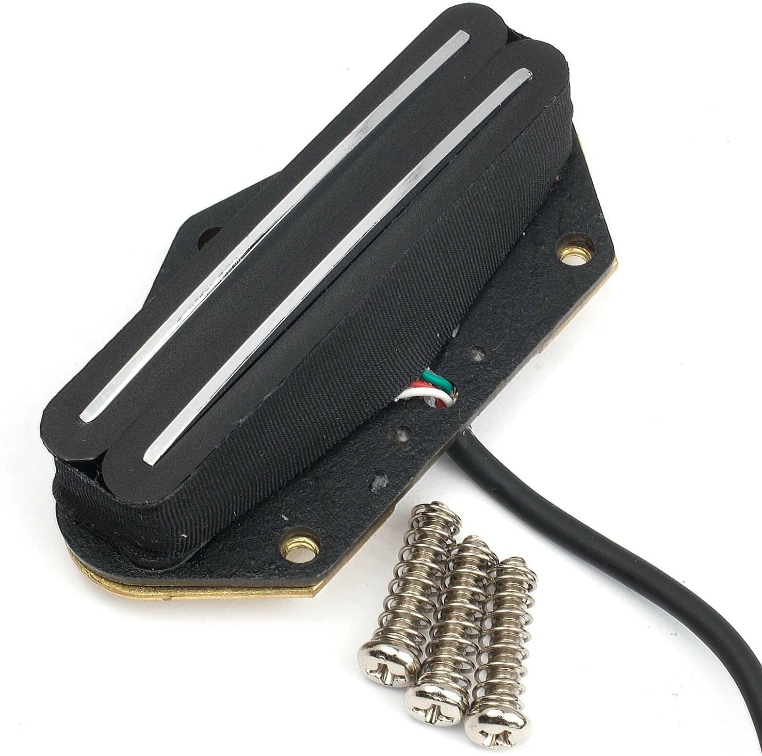 Amazon.com: Ogdni Dual Rail Humbucker Pickup Bridge Pickup for Tele ...