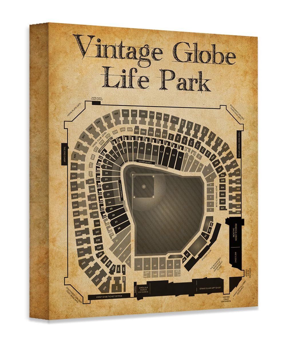 Baseball Pictures For The Wall Baseball Stadium Adventure Map With Pins