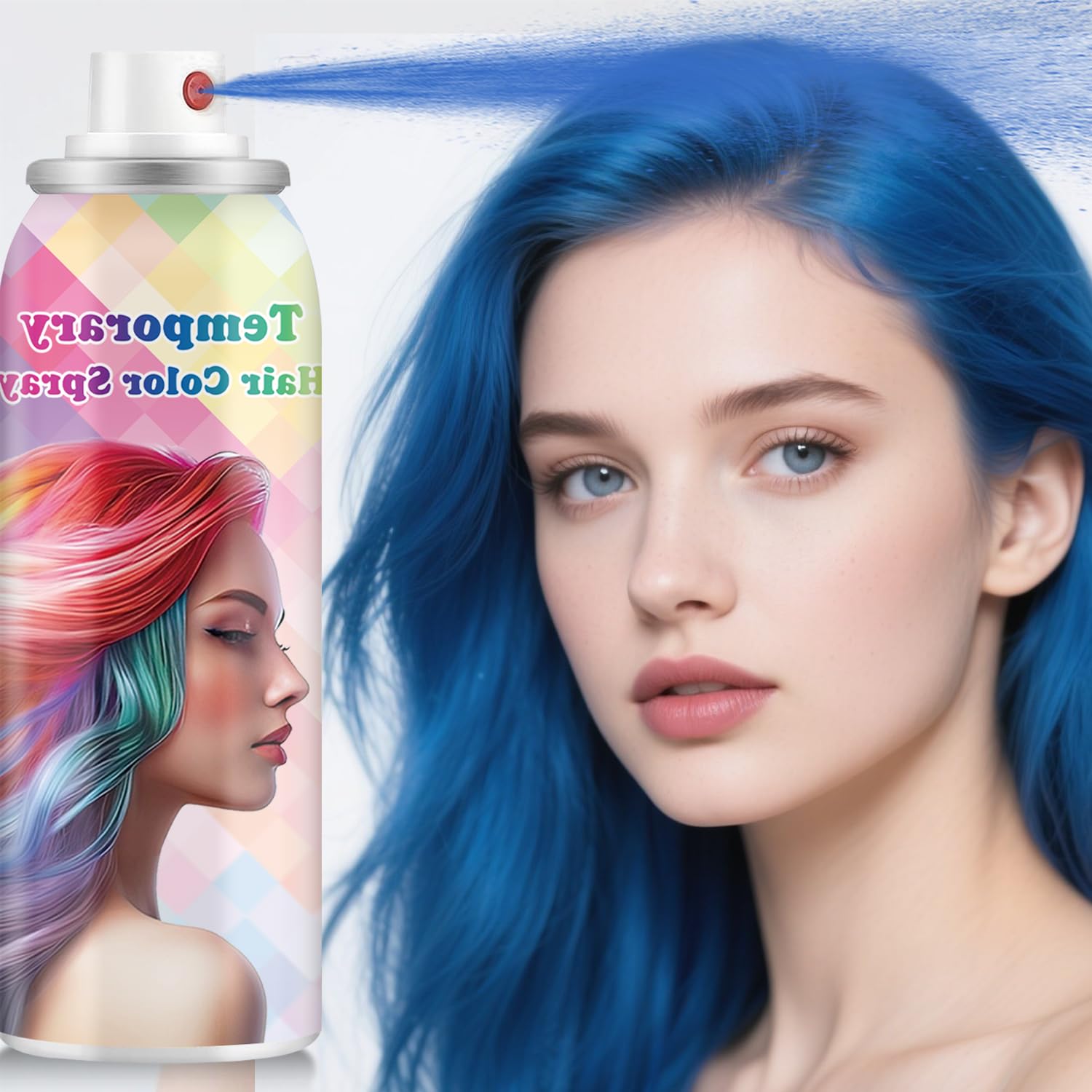 Snapklik.com : Disposable Temporary Hair Color Spray - Washable Color ...