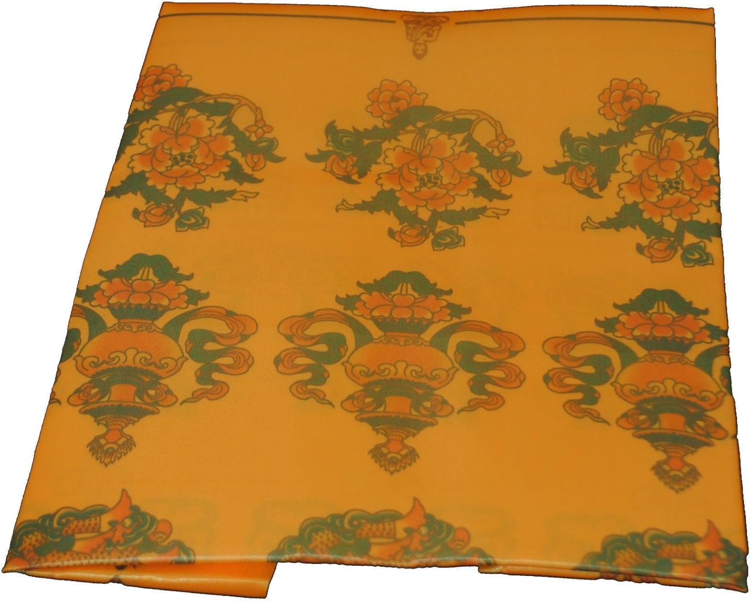Amazon.com: terrapin trading Nepal Buddhist Ritual Silk Blend Scarf ...