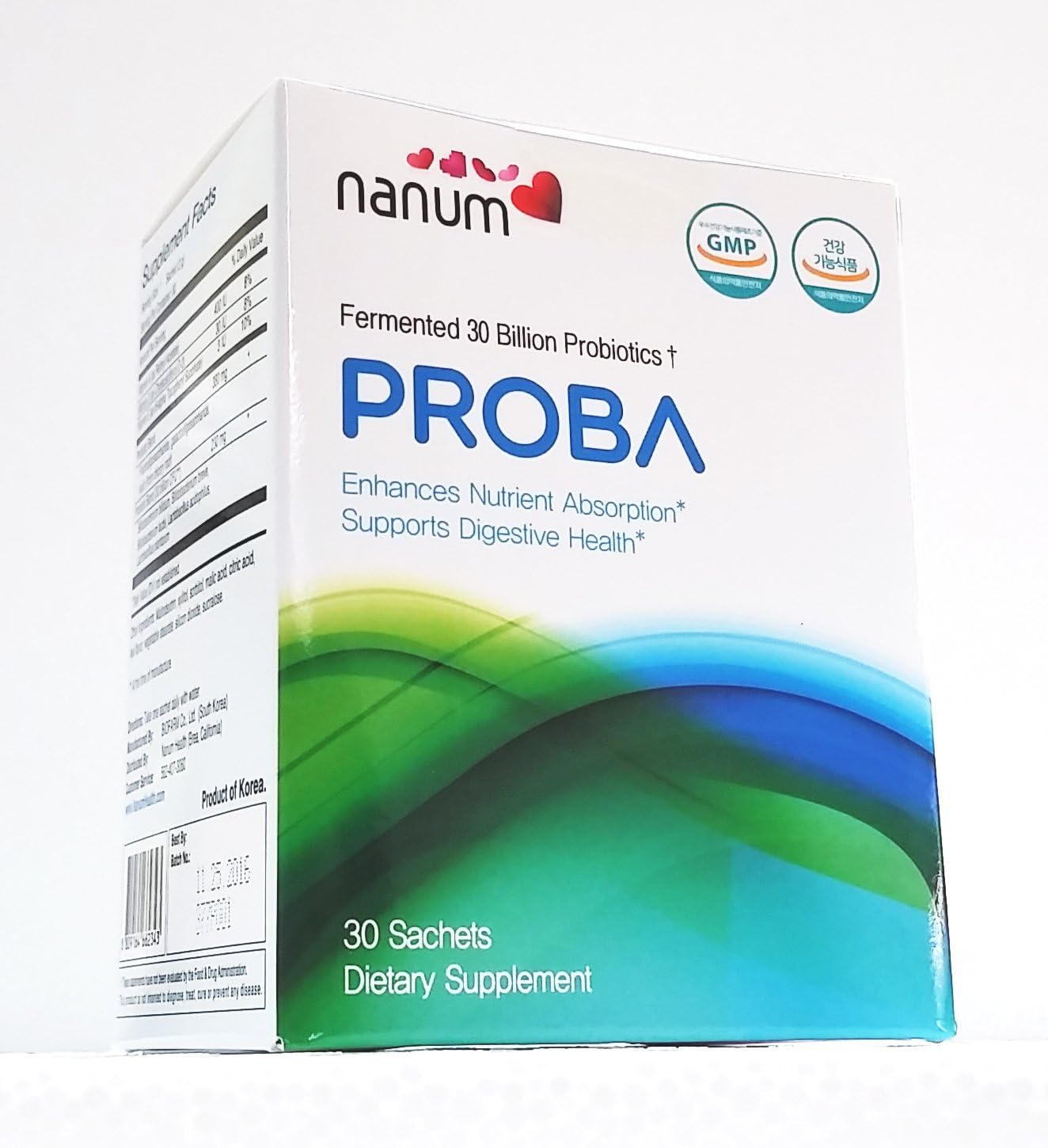 Amazon.com: PROBA 5-Strain Probiotic with 30 Billion CFU (30 Sachets ...
