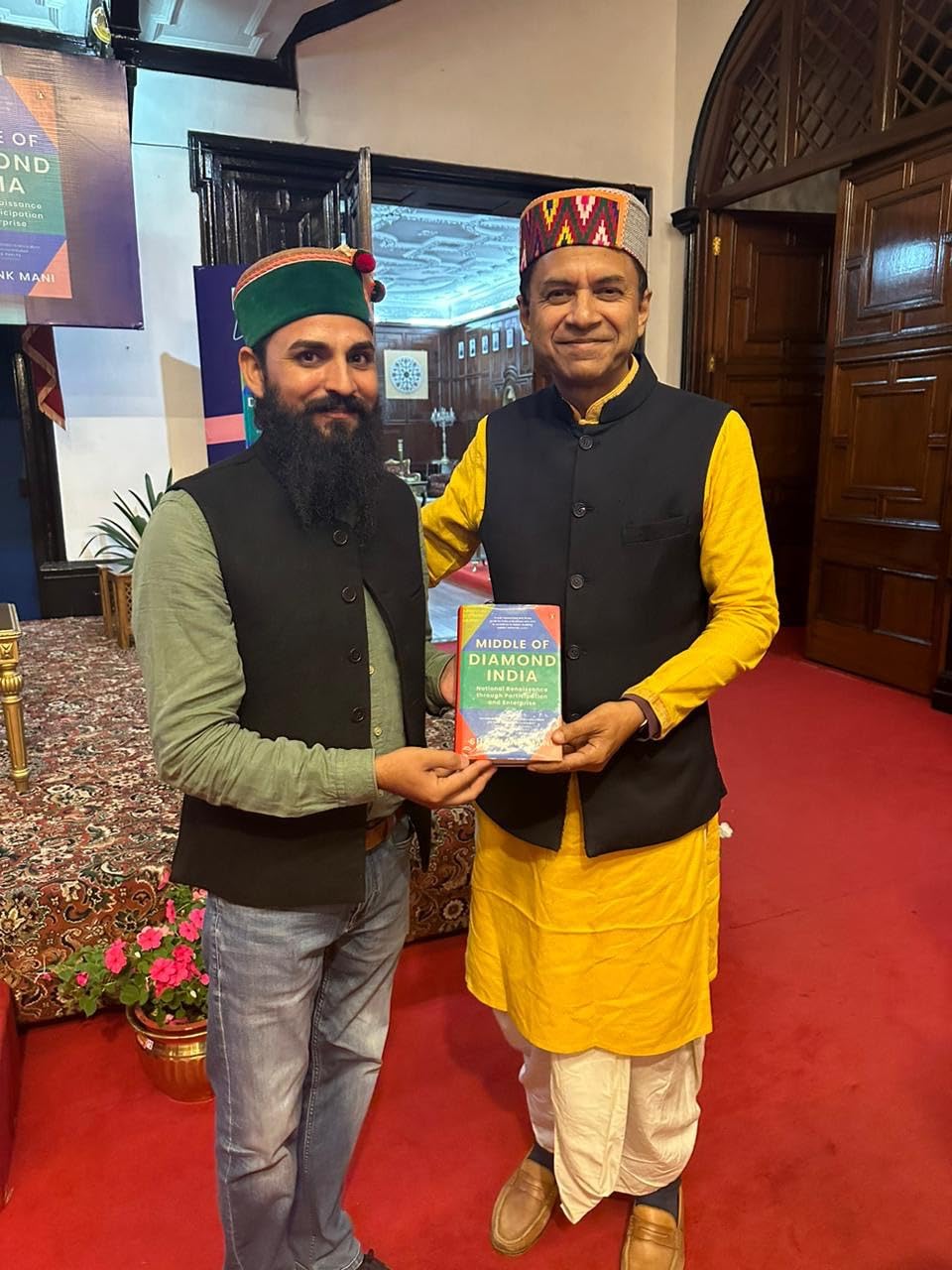 Middle of Diamond India : National Renaissance through Participation ...