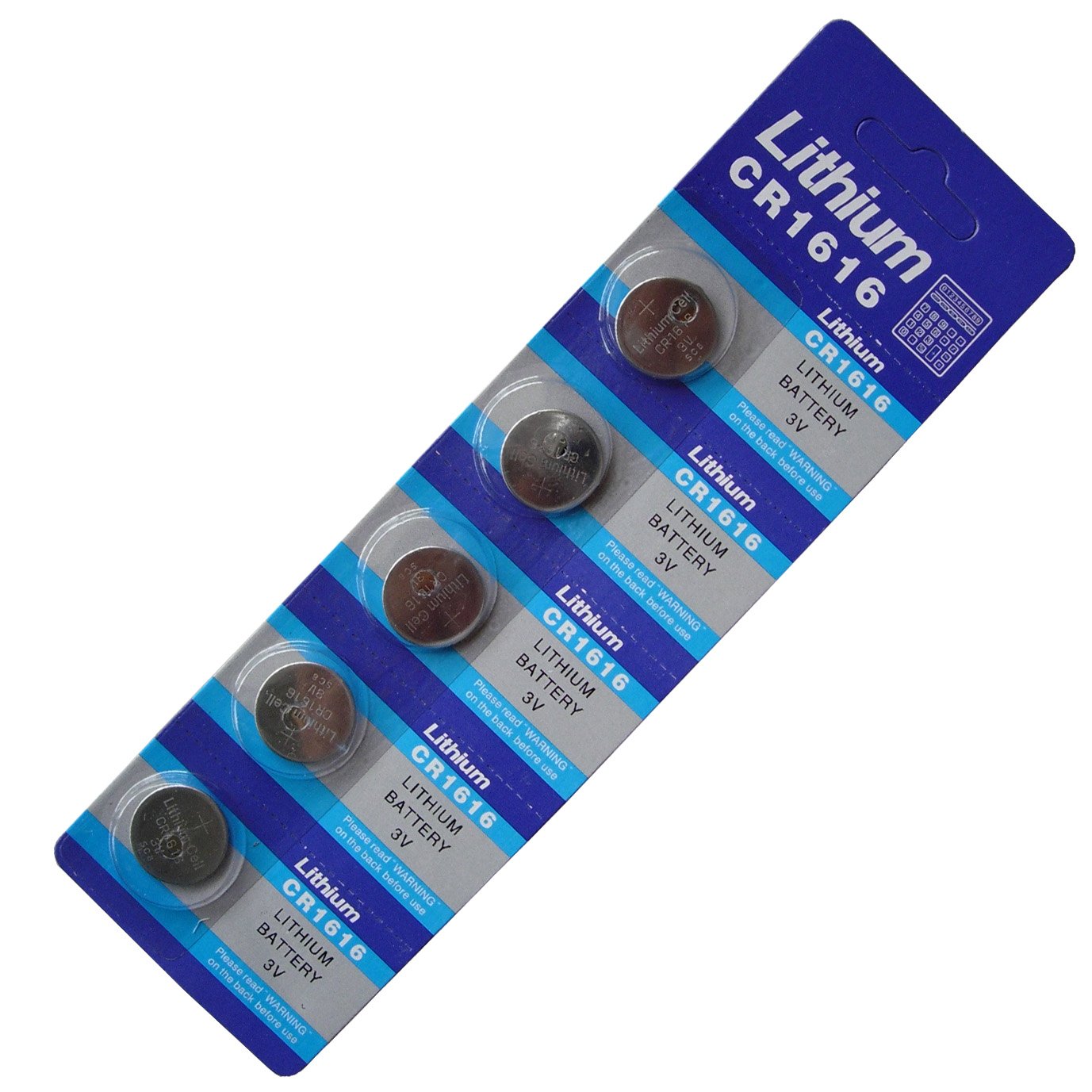 Amazon.com: TEYSHA New 5 X Cr1616 Br1616 1616 3V Lithium Batteries FBA ...