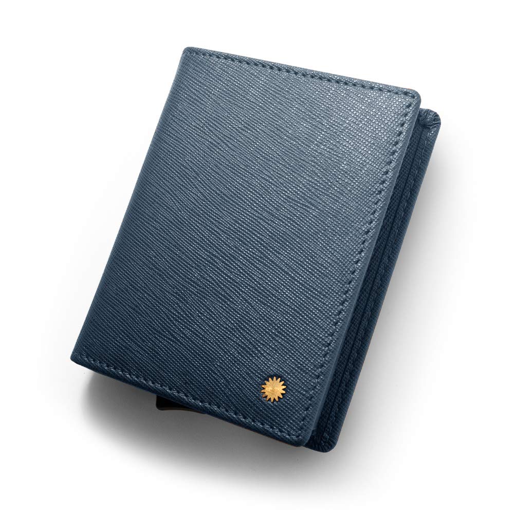 Amazon.com: Revelot BiFold Cardholder Wallet/Genuine Leather with RFID ...