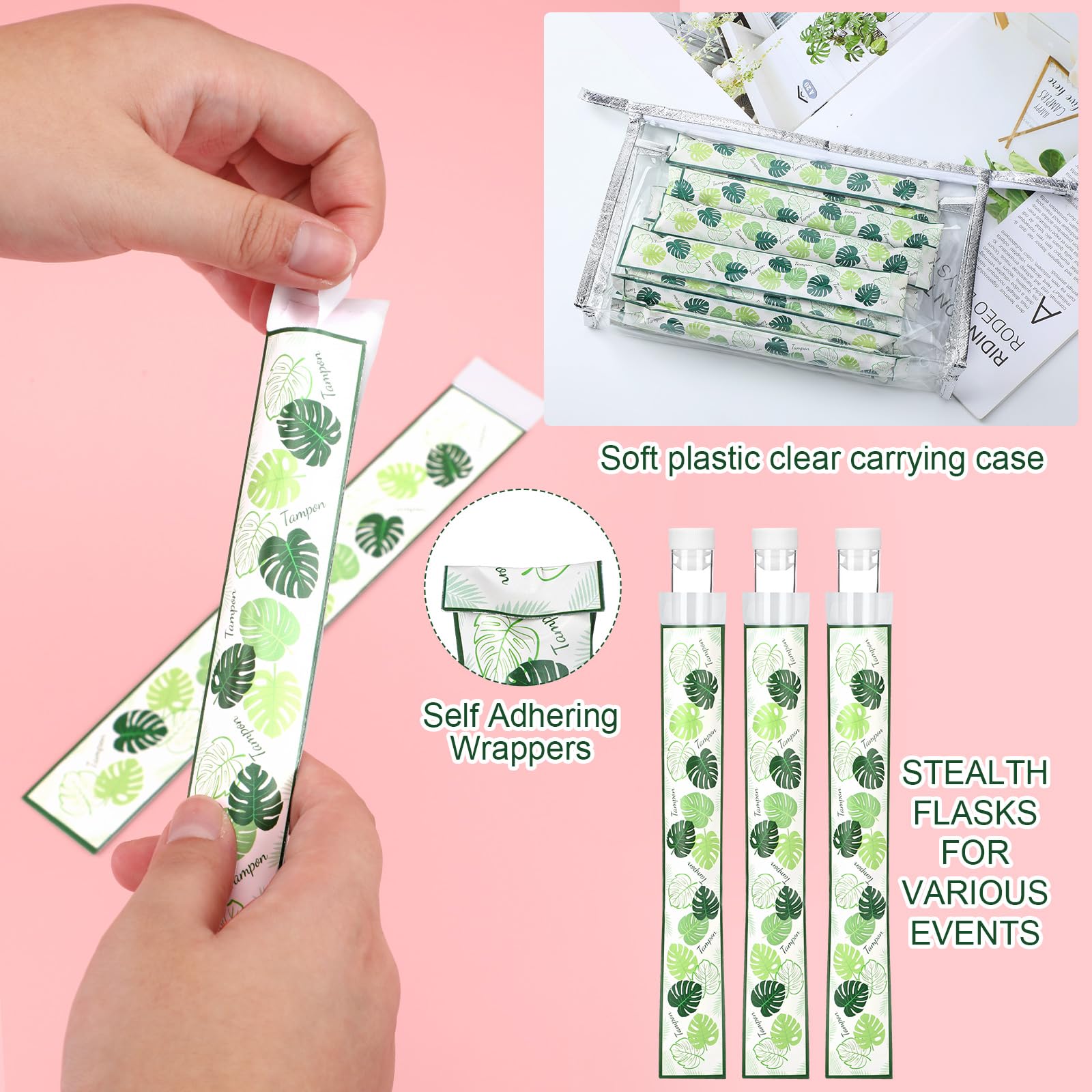 Snapklik.com : FoldTier 39 Pcs Tampon Set Includes 12 Reusable Plastic ...