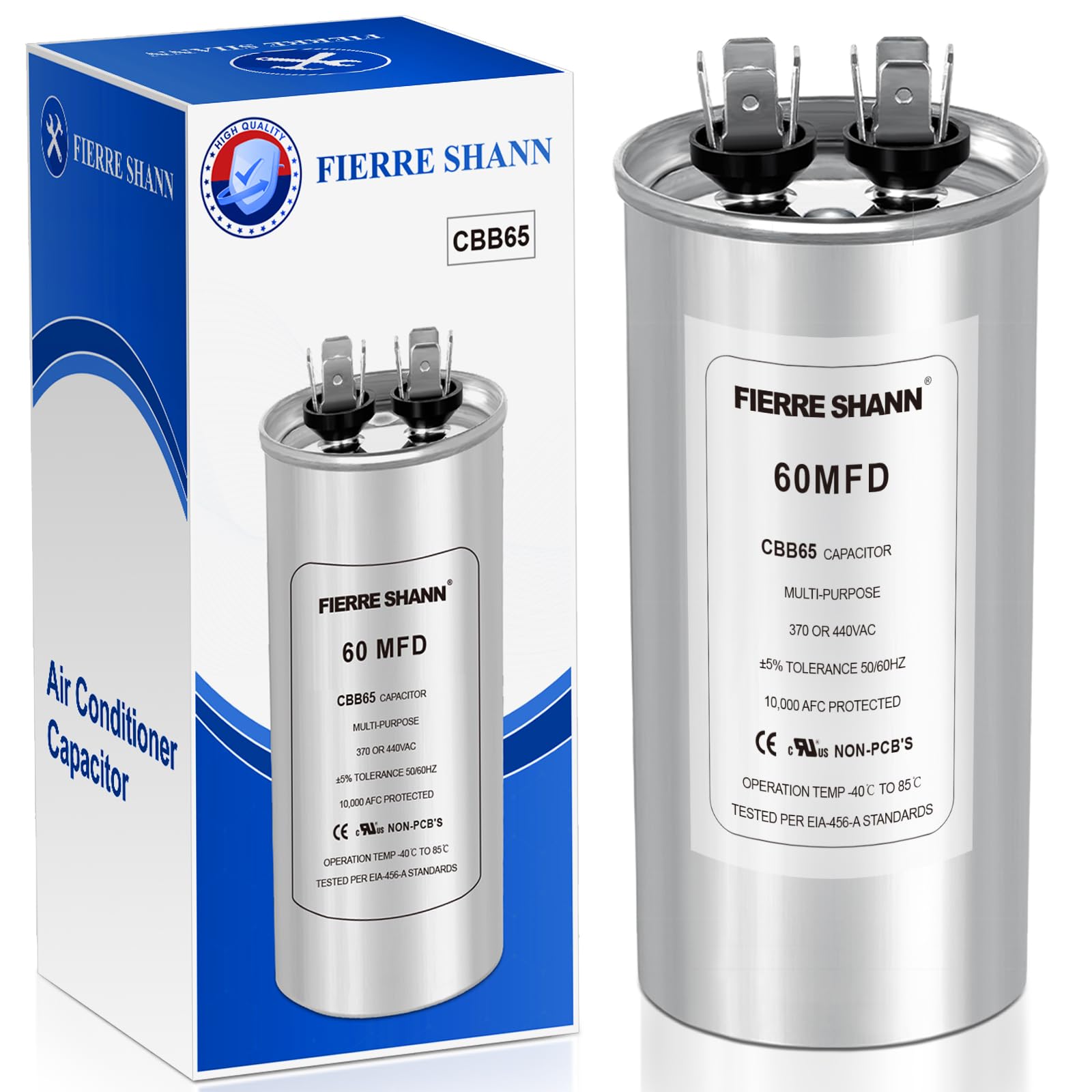 60 Uf Mfd Capacitor For Ac 370 Or 440 Vac | Desertcart South Africa