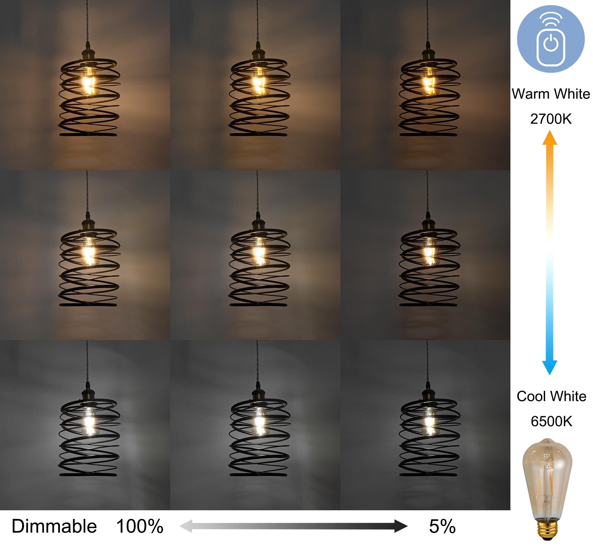 J Track Pendant Lighting Landing Light Iron Circular Pendant Light