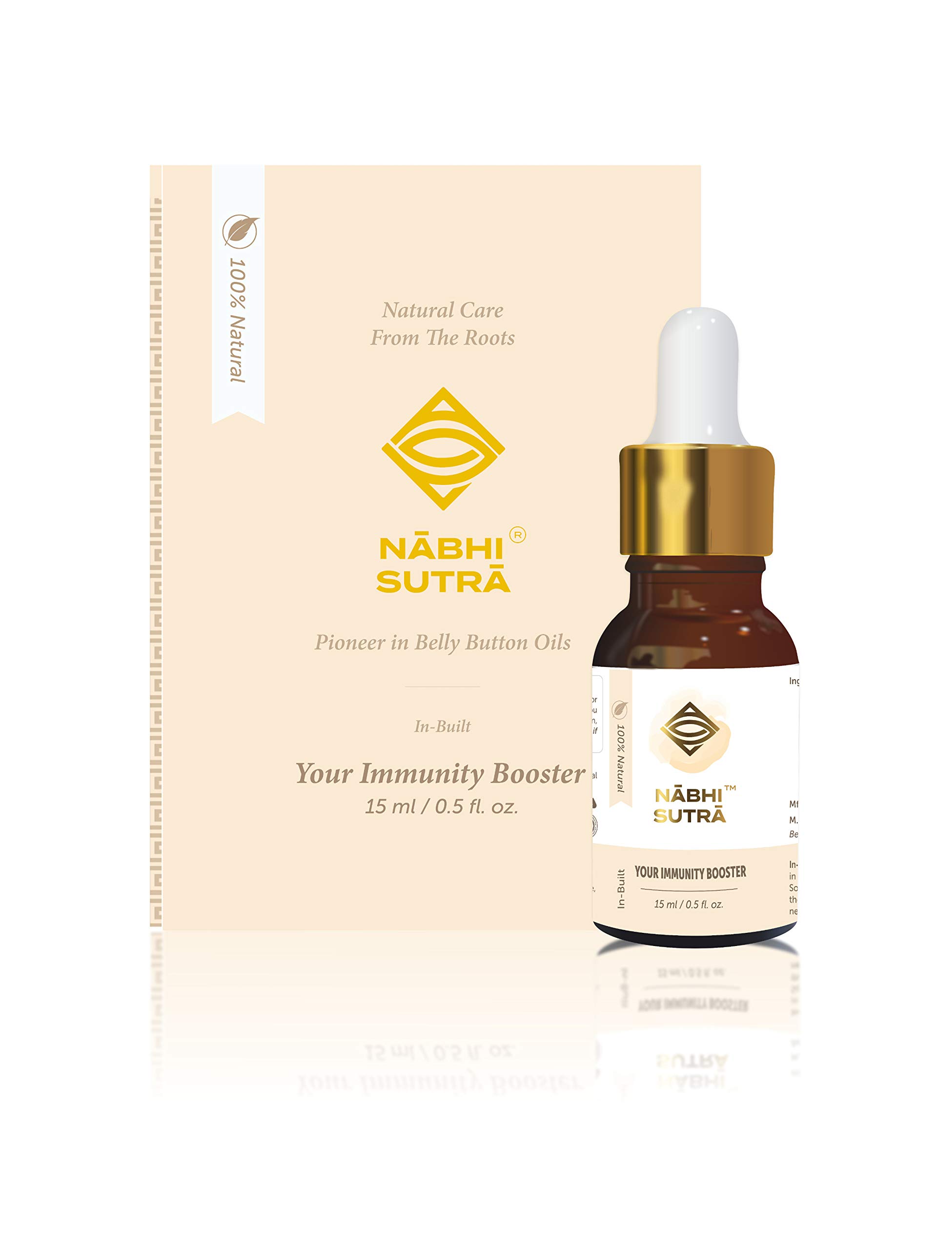 Buy Nabhi Sutra In-Built Booster - Belly Button Oil 15 grams (pack of 1 ...