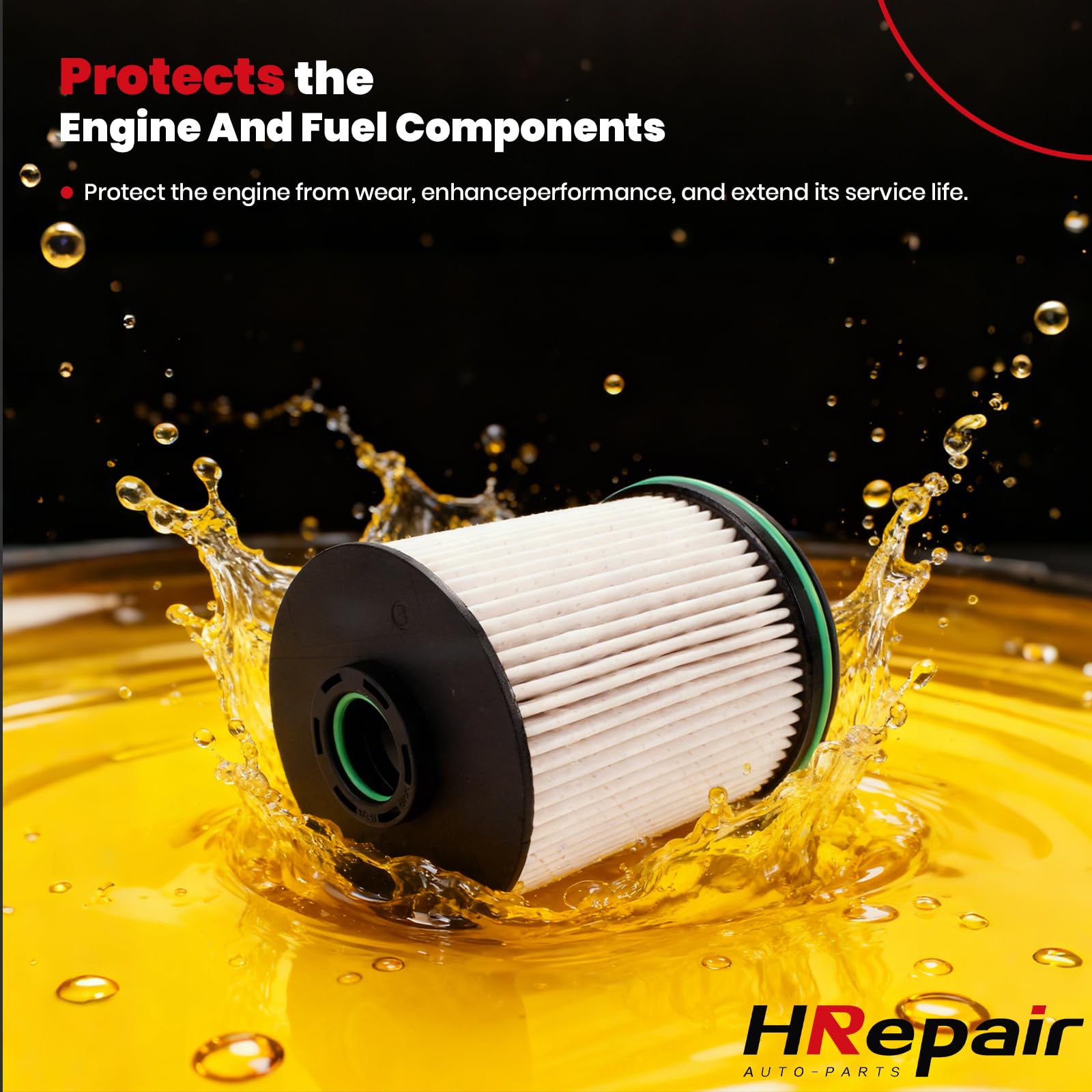 Snapklik.com : HRepair 134001 Fuel Filter Housing Cap Fits For 2017 ...
