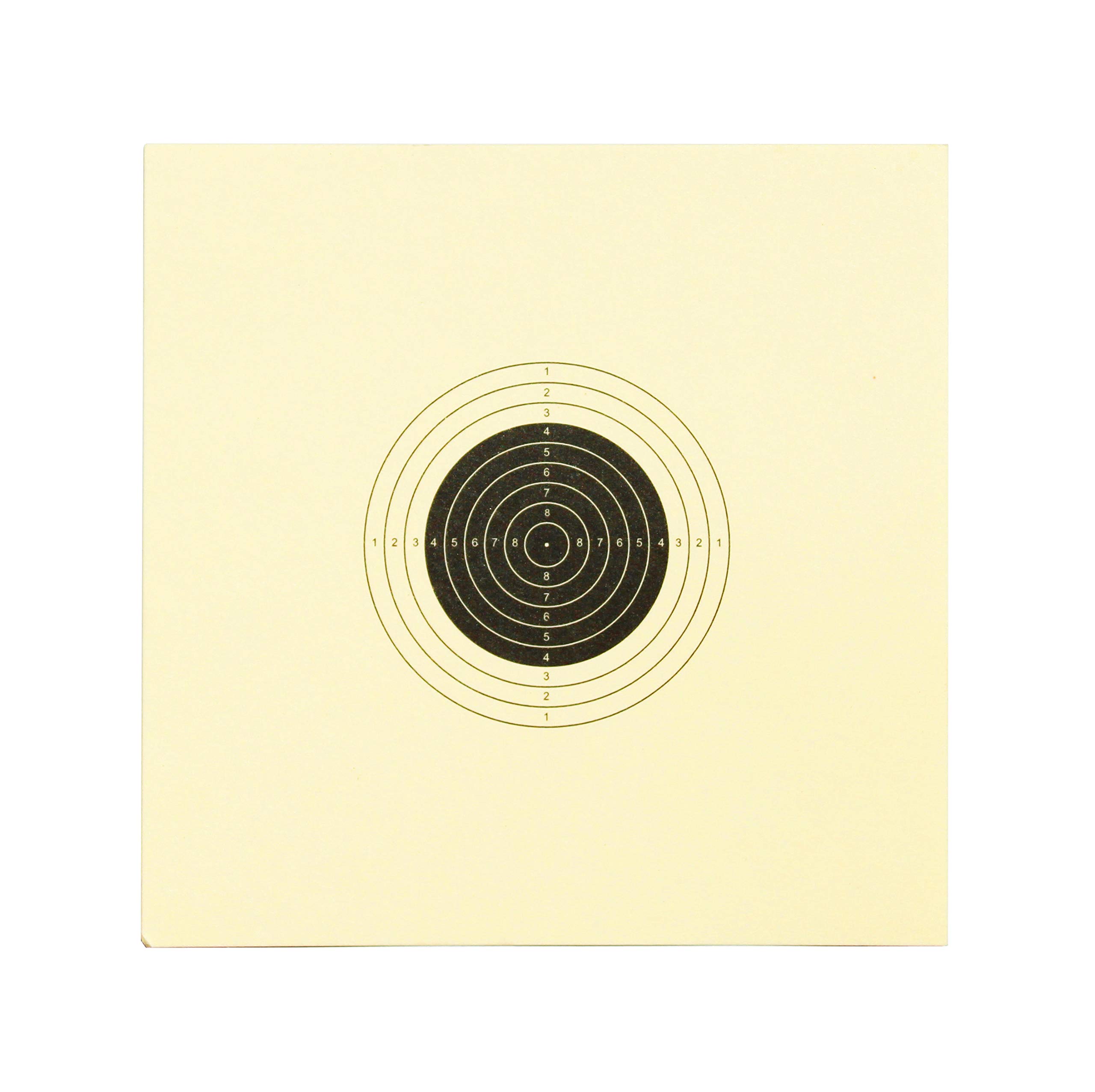 majasavi 10M Air Rifle Target Cards (10x10 cm / 4x4 inches) - Paper ...