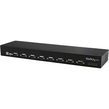 Amazon.com: StarTech.com USB to Serial Hub - 8 Port - COM Port ...