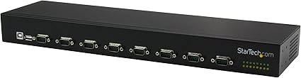 Amazon.com: StarTech.com USB to Serial Hub - 8 Port - COM Port ...