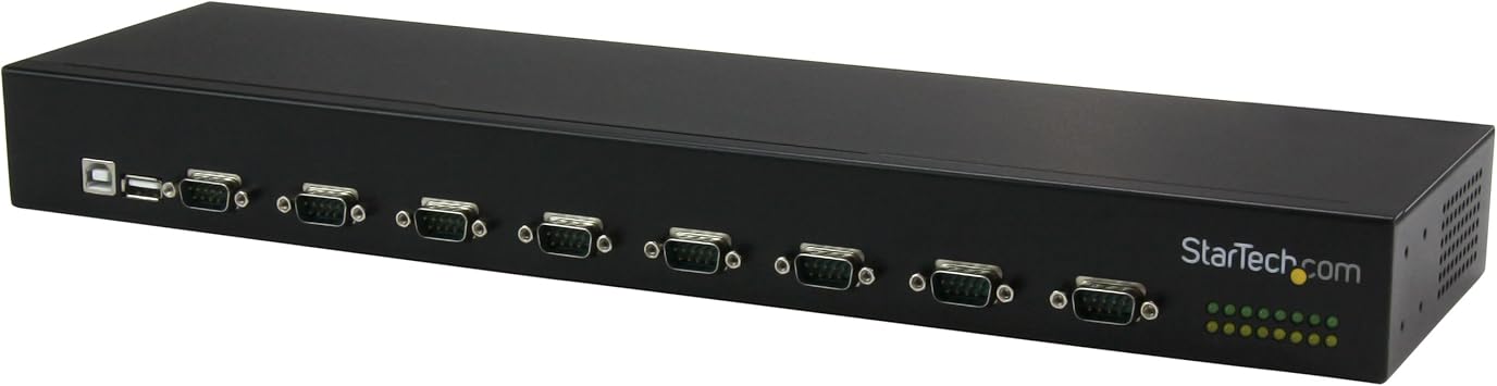 Amazon.com: StarTech.com USB to Serial Hub - 8 Port - COM Port ...