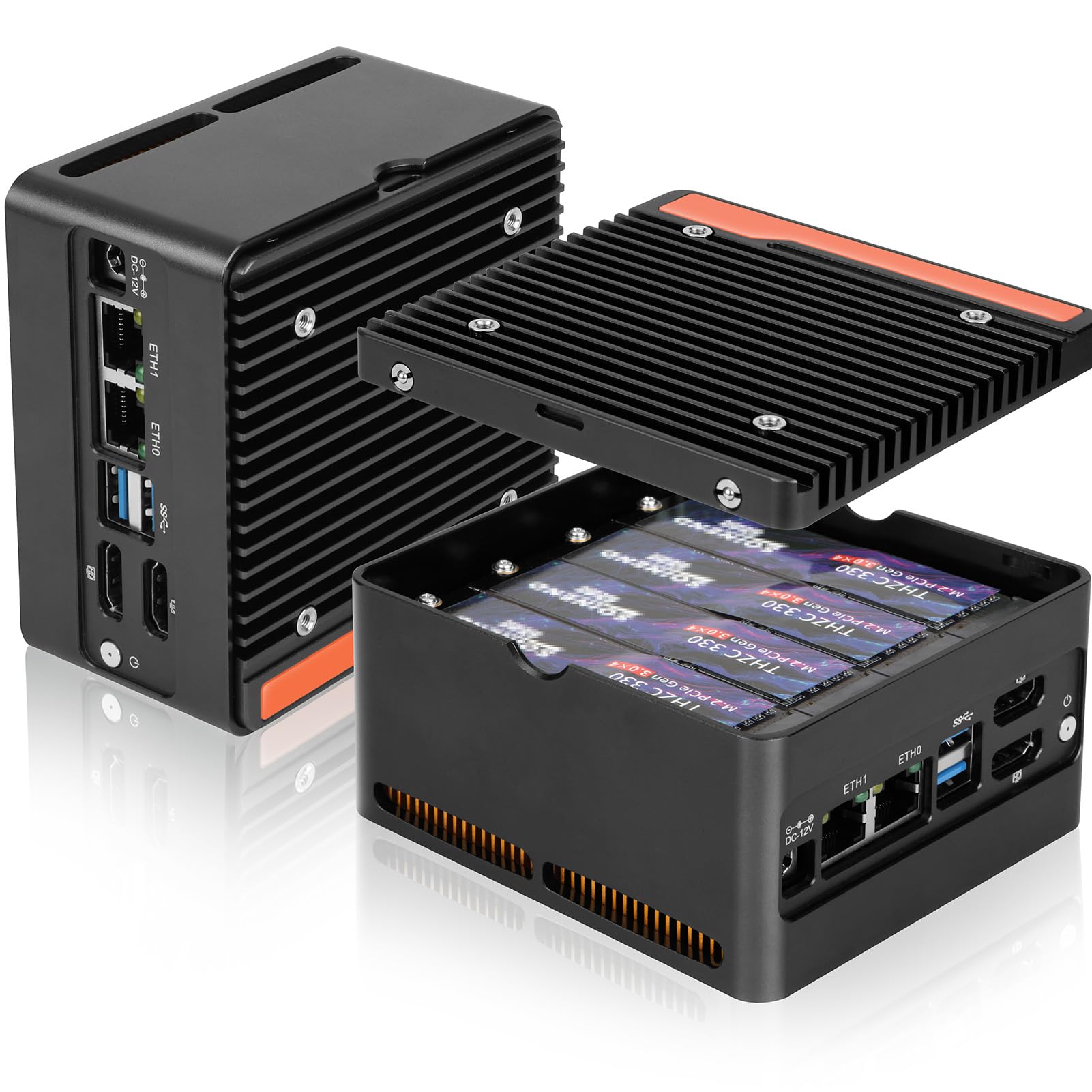 Amazon.com: Pocket NAS Mini PC X86-P5 i3-N305 8(Threads:8) CPU, Up to 3 ...