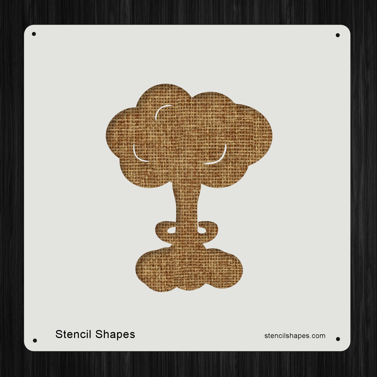 Atomic Bomb Stencil