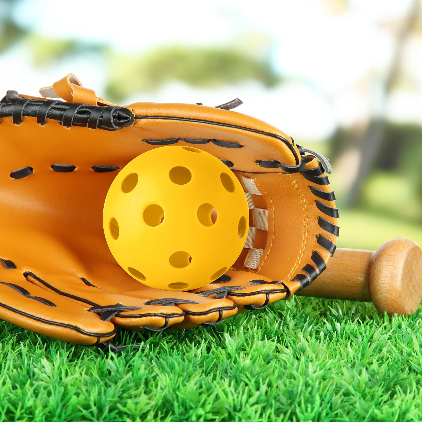 Snapklik.com : Coopay 18 Pack Baseball Practice Baseballs Plastic ...