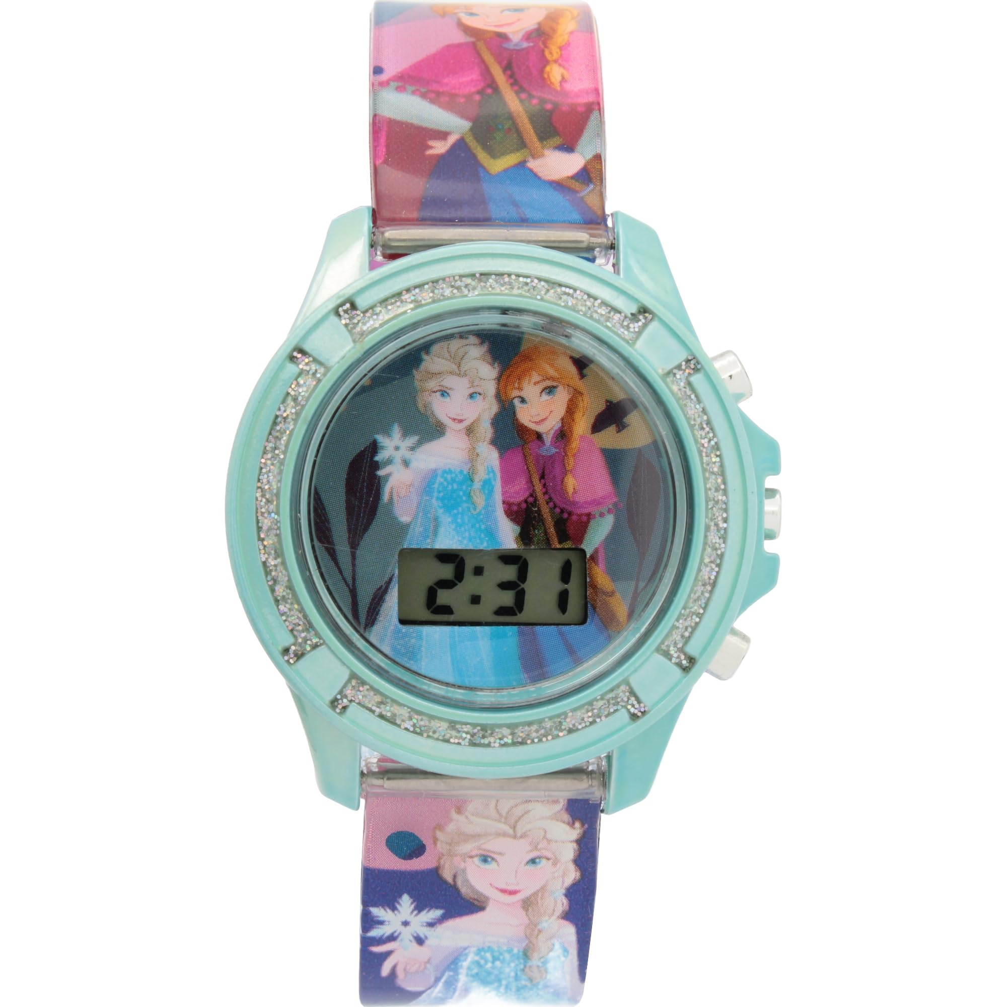 Frozen Girls LCD Flashing Watch - Purple (FZN4831AC) : Amazon.ca ...