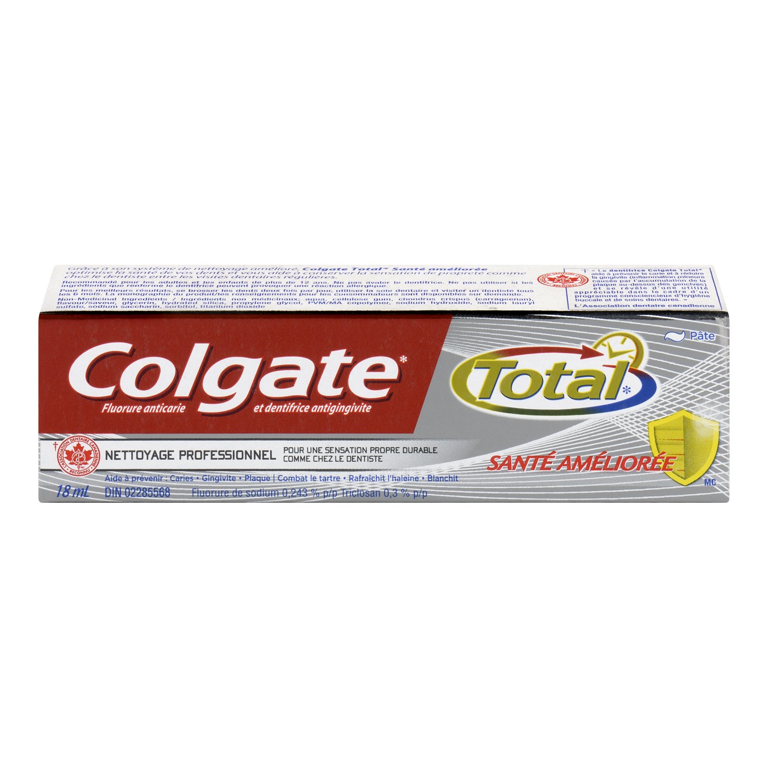 Colgate Total Advanced Health Toothpaste, 18ml : Amazon.ca: Health ...