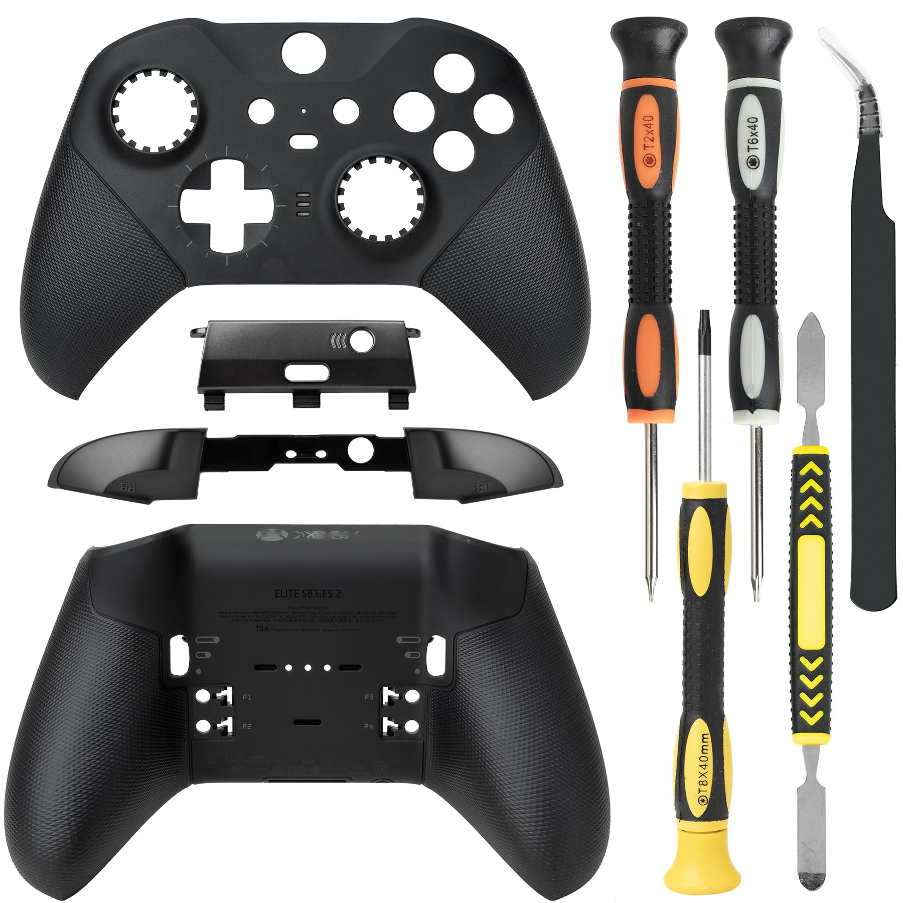 Amazon.com: Housing Shell Faceplate Front Back Case Top Cover Bottom ...