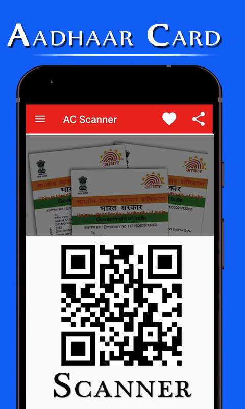 Aadhaar Card Edit QR code Scan - App on Amazon Appstore