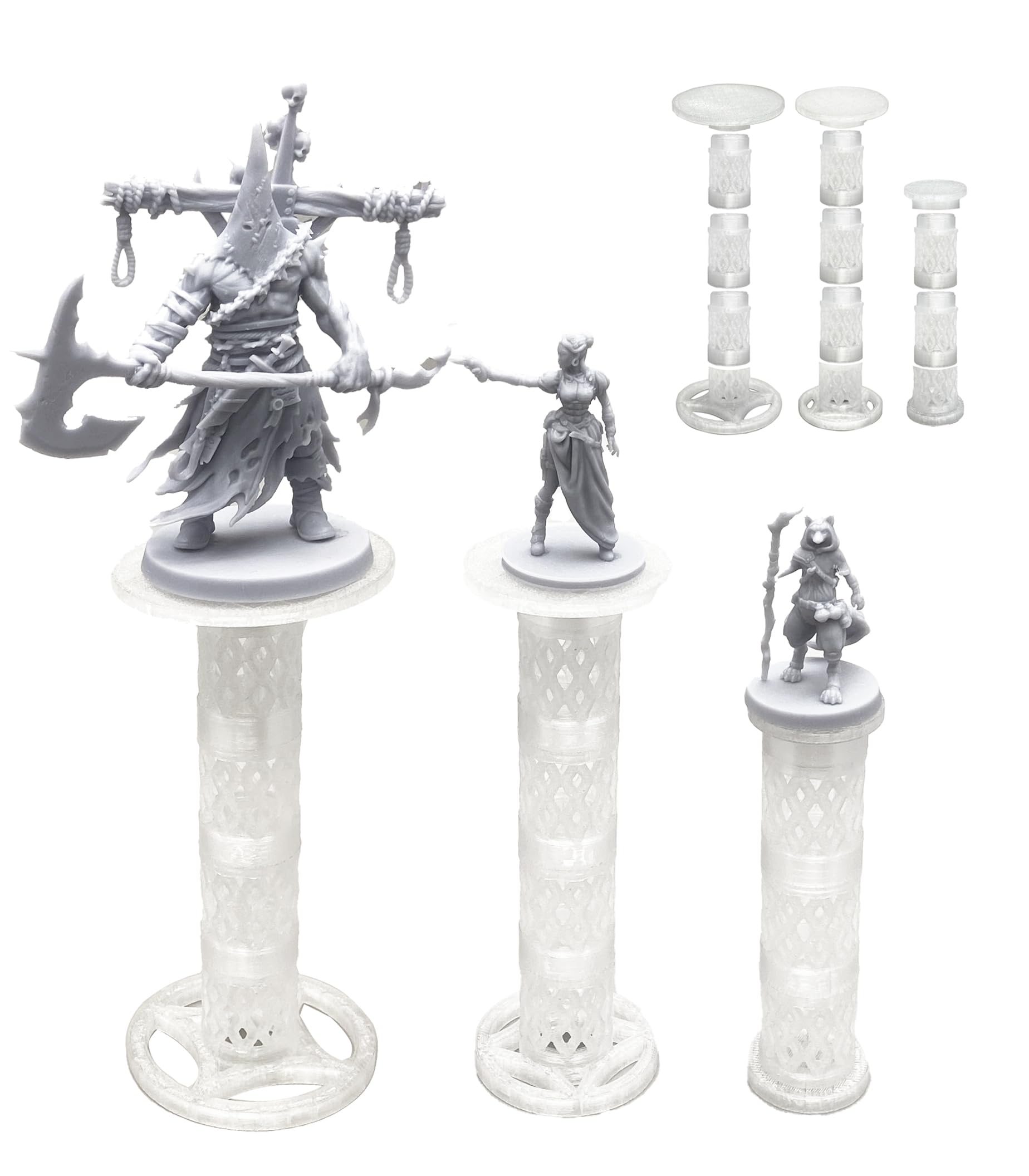 Amazon.com: Lixusia Combat Risers for Flying Miniatures, DND TRPG ...