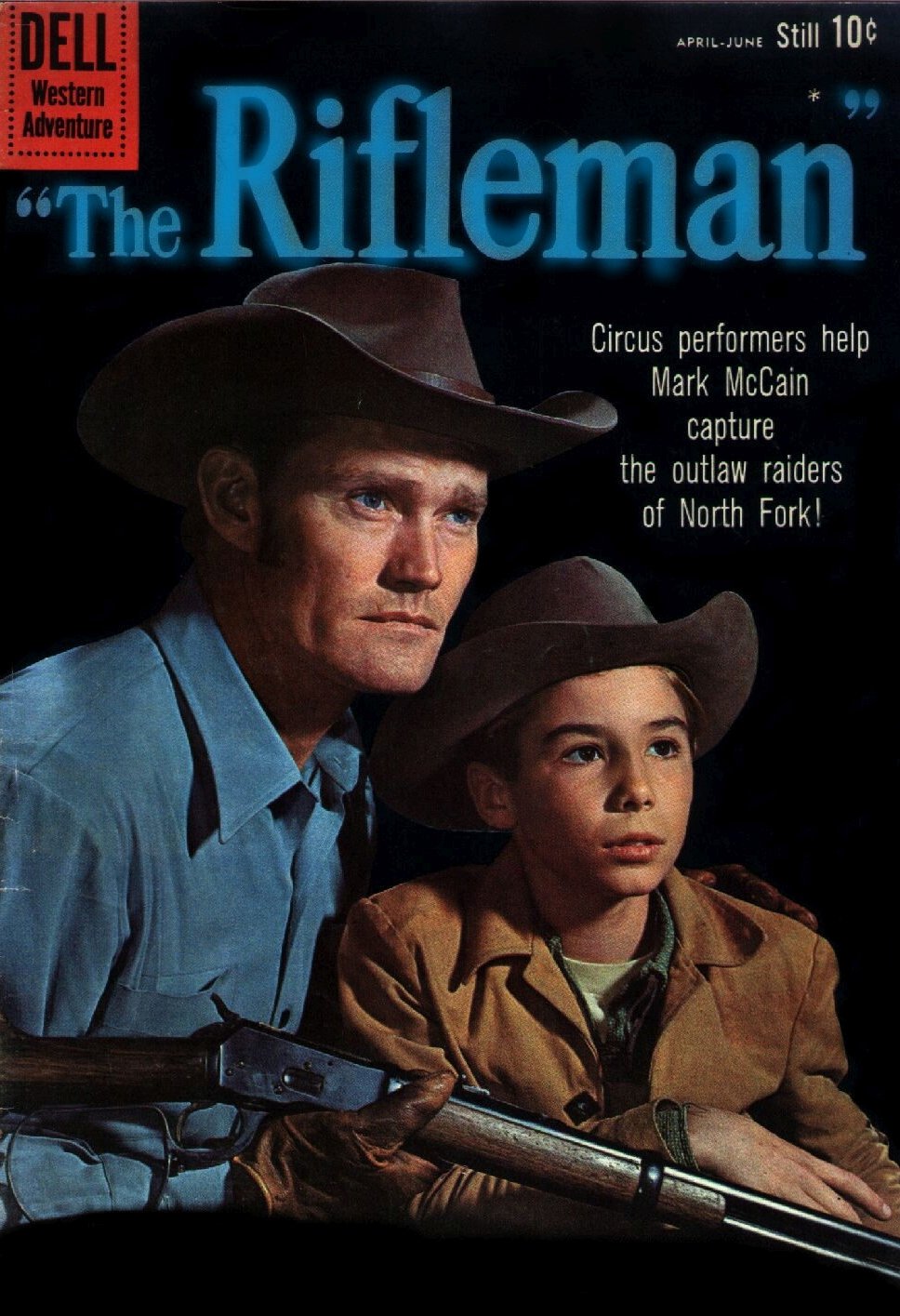 Amazon.com: 1960 The Rifleman Comic Book #3: Circus Peformers help Mark ...