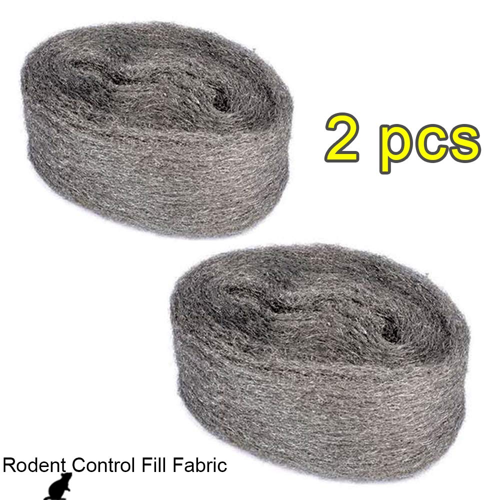 Buy 2pcsSteel Wool Fill Fabric DIY Repellents Kit -Stuff Hole -Good ...