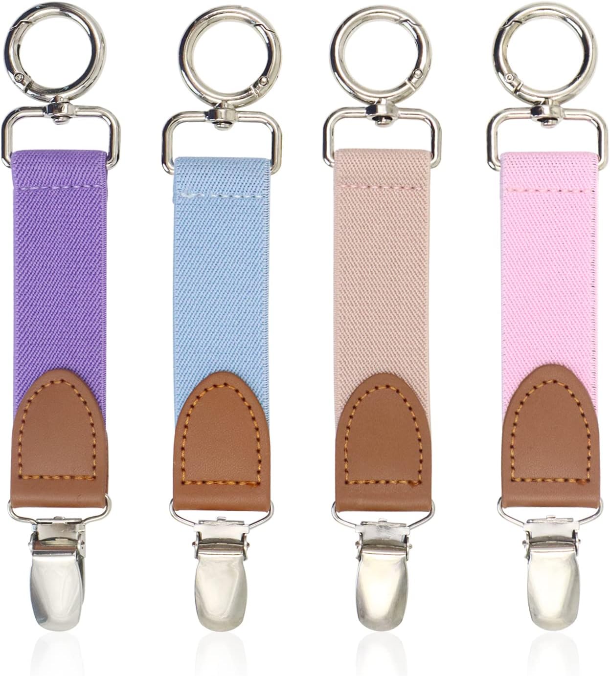 Modixun 4Pcs Hat Clips for Travel on Bag, Elastic Cap Clips, Hat Holder ...