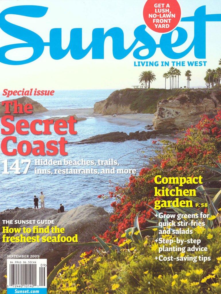 Sunset Magazine September 2009 special issue, the secret coast: 147 ...