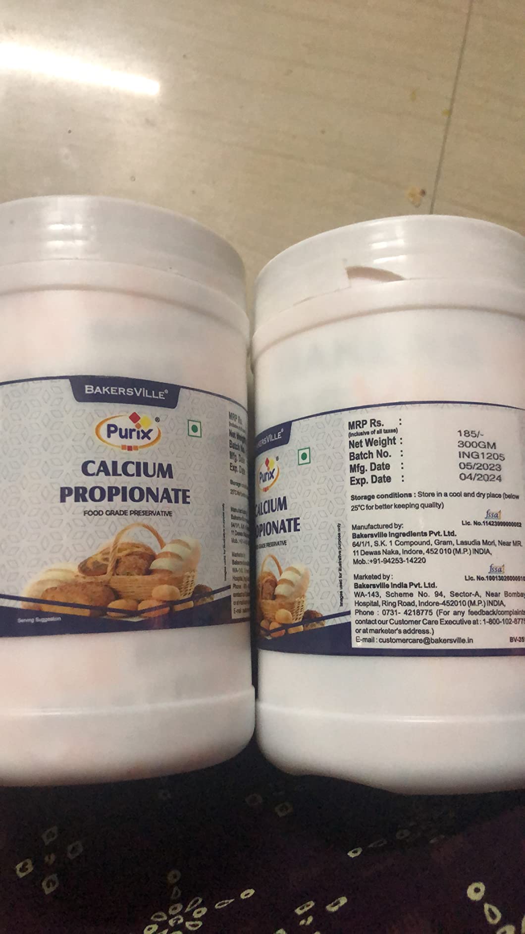 Purix® Calcium Propionate, Food Preservative/Shelf Life Booster/Baking ...
