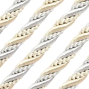 Amazon.com: HedongHexi 10 Yard 3/8''(1cm) Twisted Trim Cord Rope Nylon ...