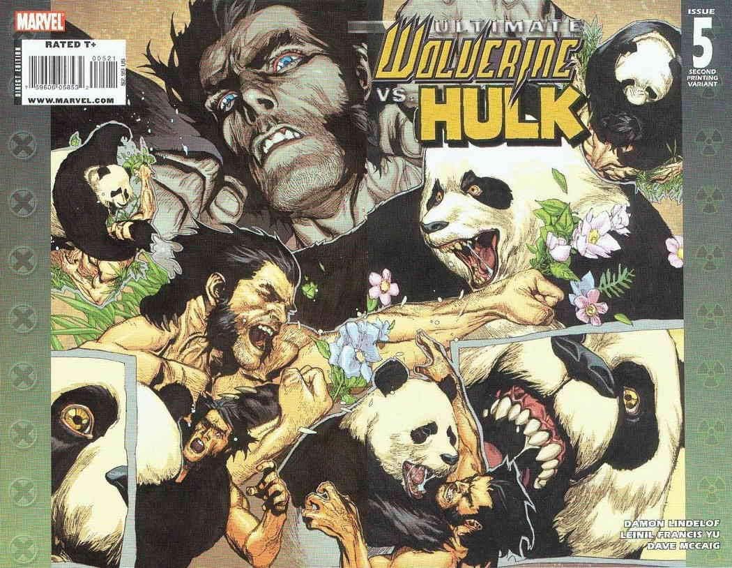Amazon.com: Ultimate Wolverine vs. Hulk #5 (2nd) VF/NM ; Marvel comic ...