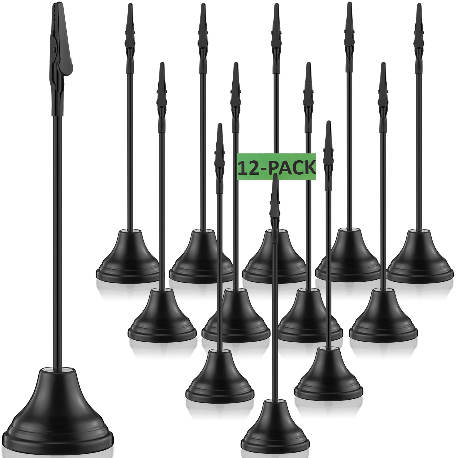 Amazon.com: Skyygemm 12 Pcs Table Number Holders 8 Inch Place Card ...