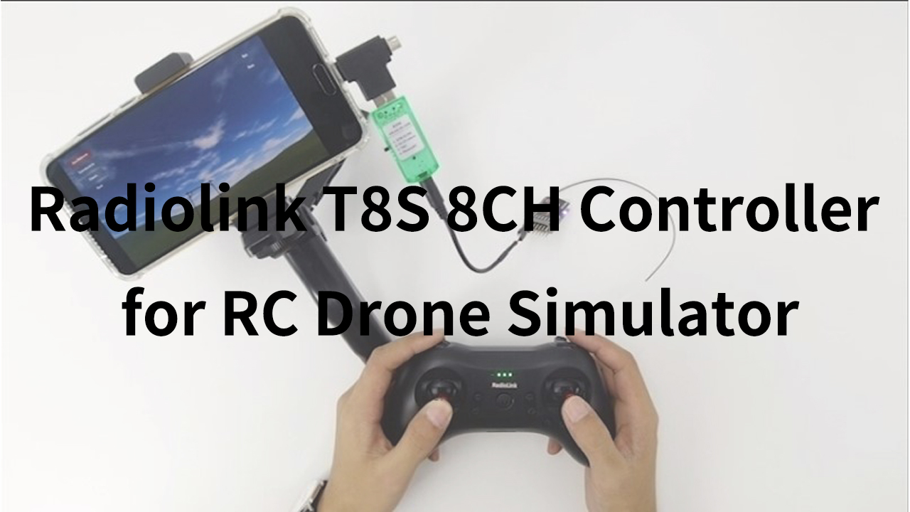 Watch Wireless Simulator Connect to Radiolink T8S RC Controller on ...